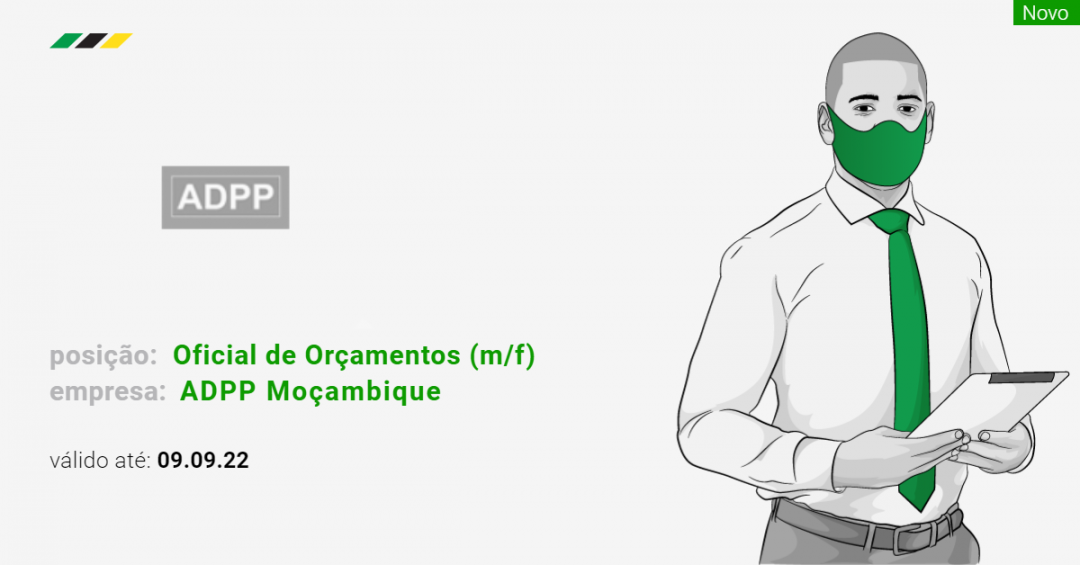 ADPP Moçambique: Oficial de Orçamentos (m/f), Maputo - emprego.co.mz